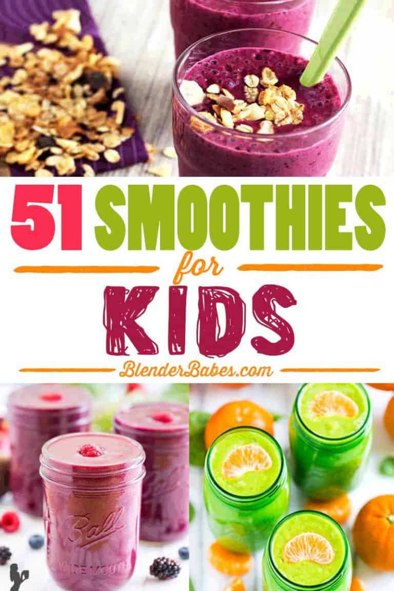 51 Smoothie Recipes for Kids They'll Love | Blender Babes