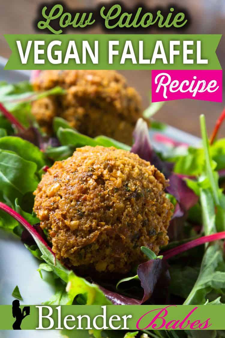 Low Calorie Vegan Falafel Recipe | Blender Babes